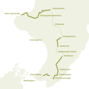 Lower & Central North Island - Bike Tours NZ